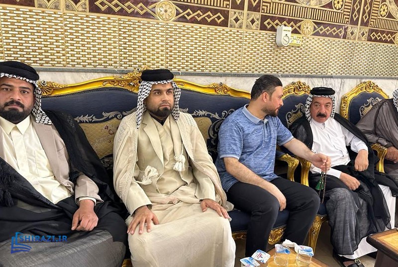 Delegates from Alsha’aer TV Meet Chief of Ale Badir Tribe in Diwaniya Iraq