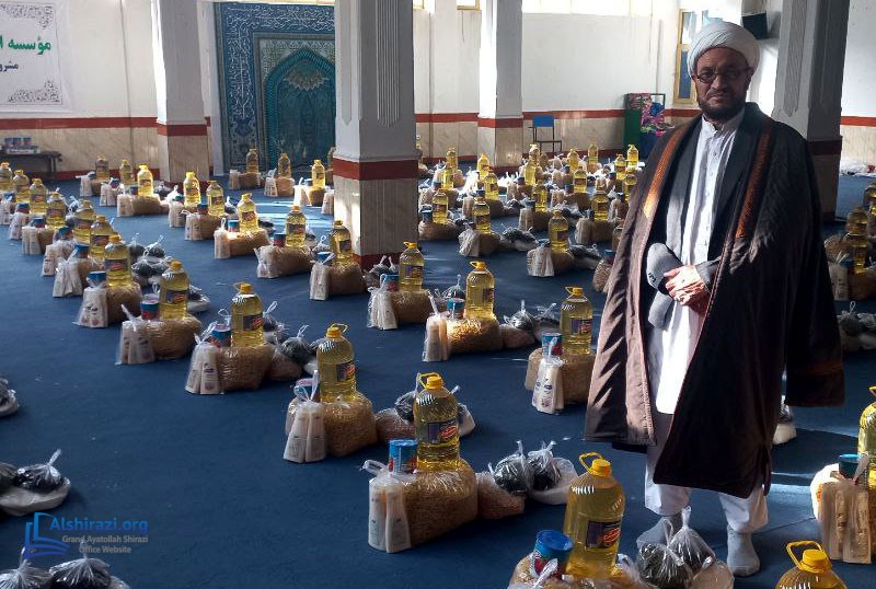 Fatima Zahra Complex Donates Monthly Aids to Needy in Kabul Afghanistan