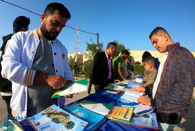 شرکت هیئت بطل العلقمی علیه السلام در جشنواره «المواهب» در شهر فاو به ...