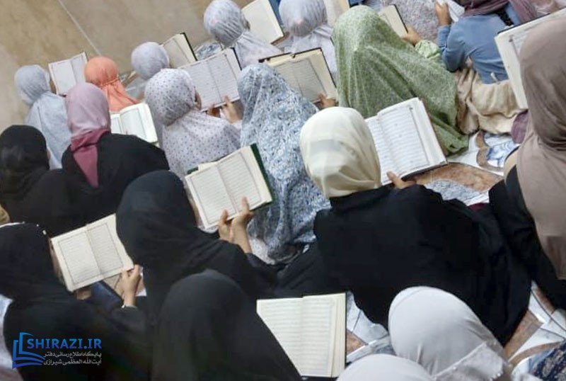 برگزاری دروس هفتگی مؤسسه حضرت ام البنین سلام الله علیها در شهر فاو ...