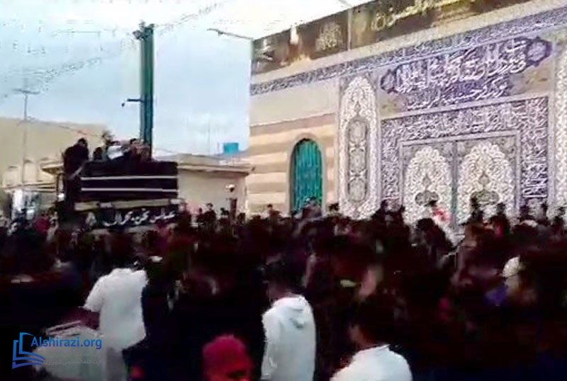 اقامه عزای شهادت حضرت فاطمه زهرا سلام الله علیها در شهر فاو استان بصره ...