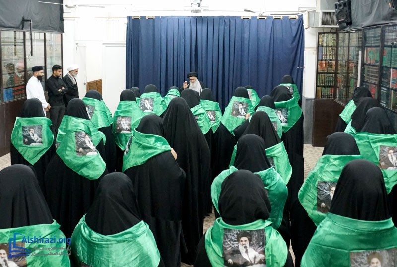 دیدار اعضای کاروان زیارتی حسینیه قصر الرضا علیه السلام از شهر فاو عراق ...