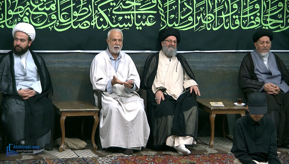 Daily Scholarly Session of Grand Ayatollah Shirazi with Scholars ...