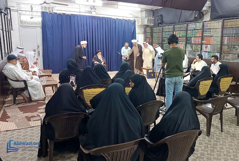 Believers from Kuwait visit Grand Ayatollah Shirazi